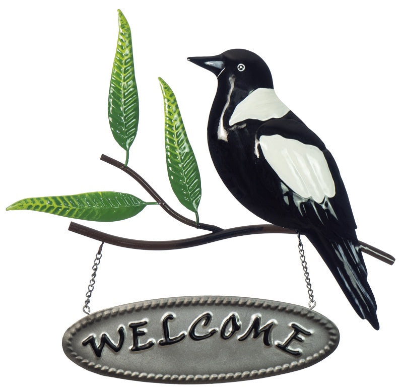 Single Magpie Welcome – Gardenworld